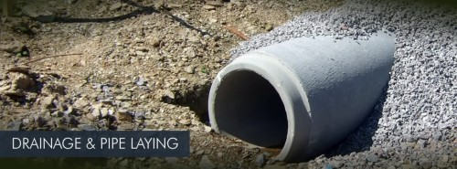Drainage Services, Sewer Pipe Construction, Deep Drainage, Culvert ...