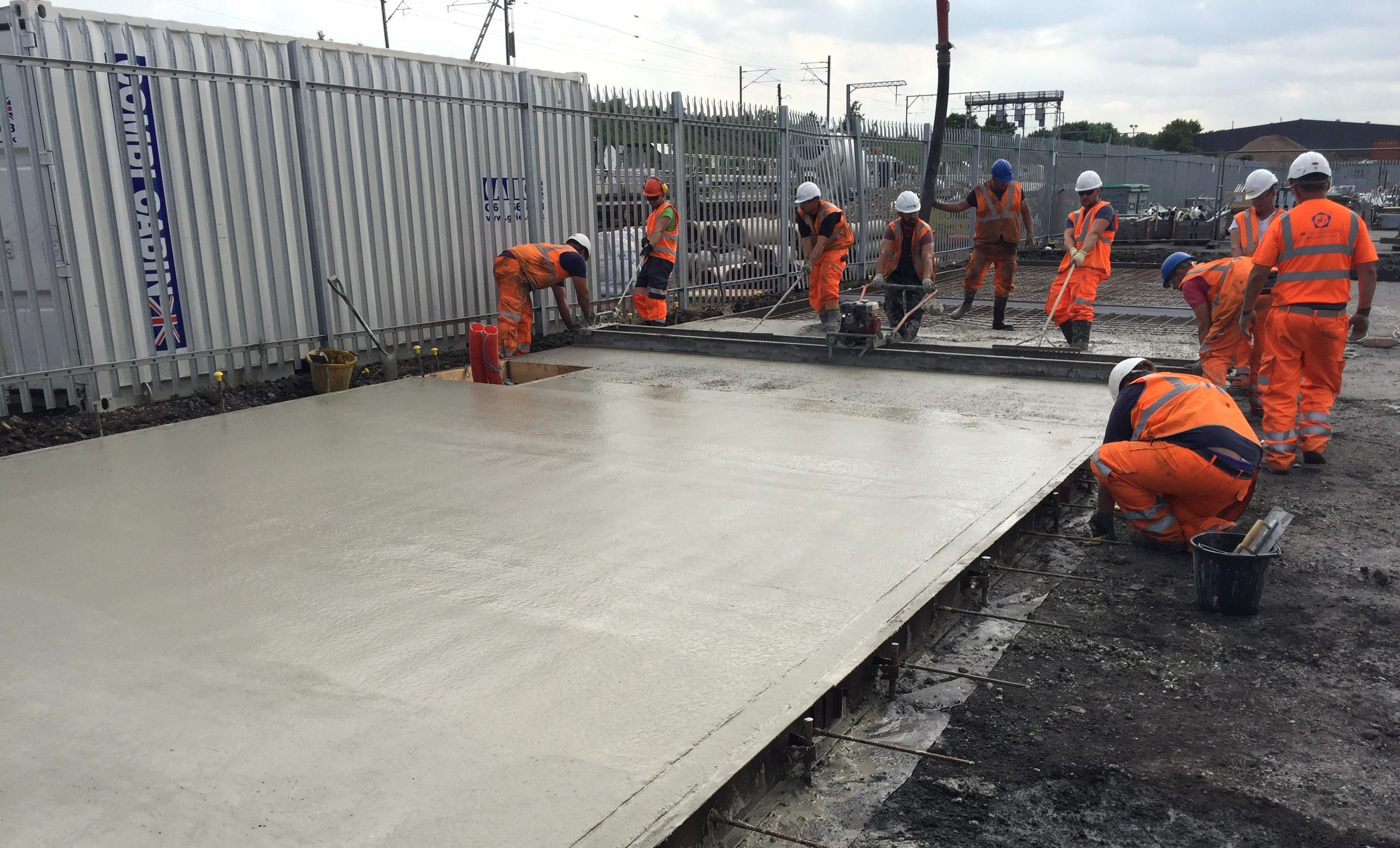 Network Rail Depot Construction - Chelmsford Essex - SB Civil Engineering